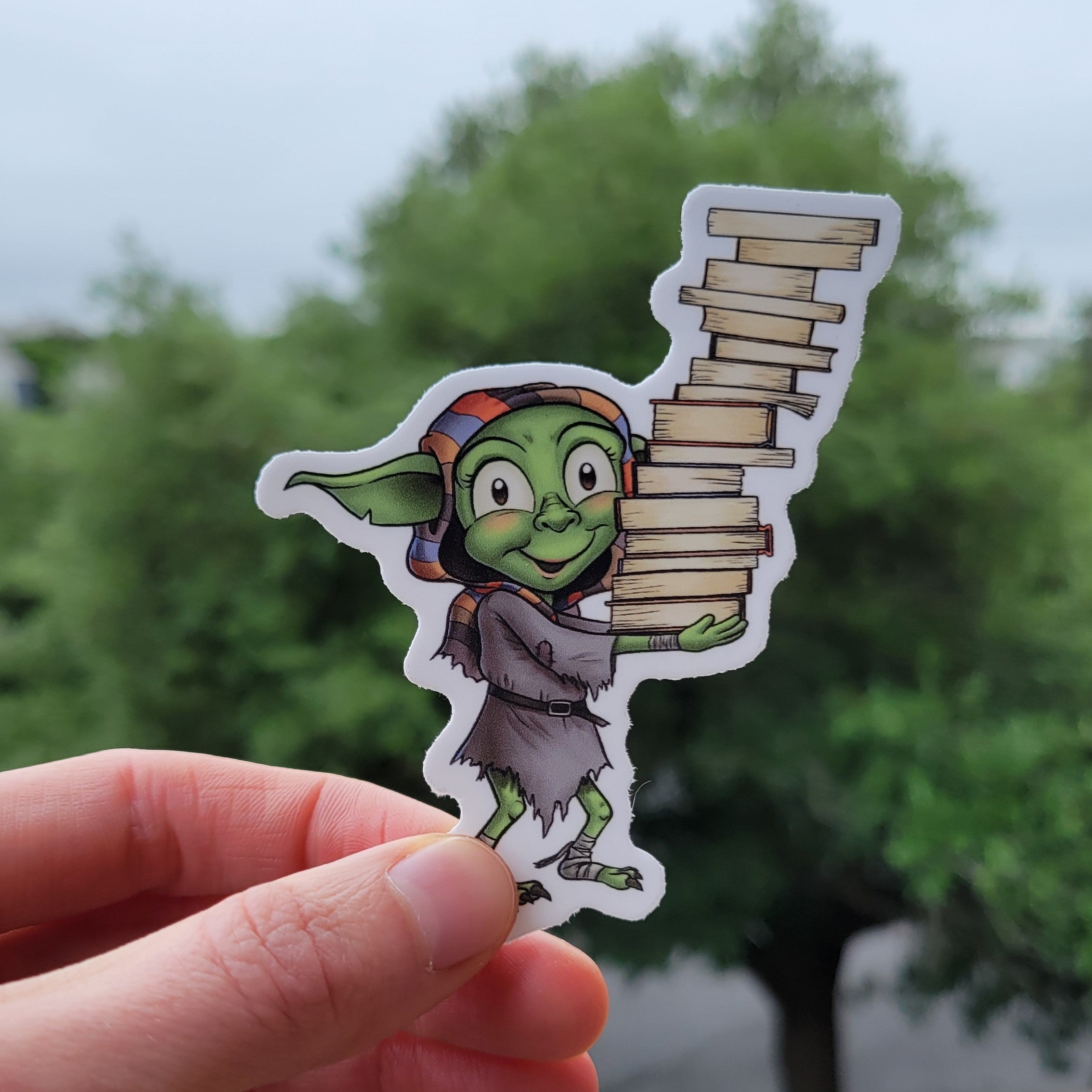 Book Goblin - Vinyl Sticker – Elisabeth Wheatley