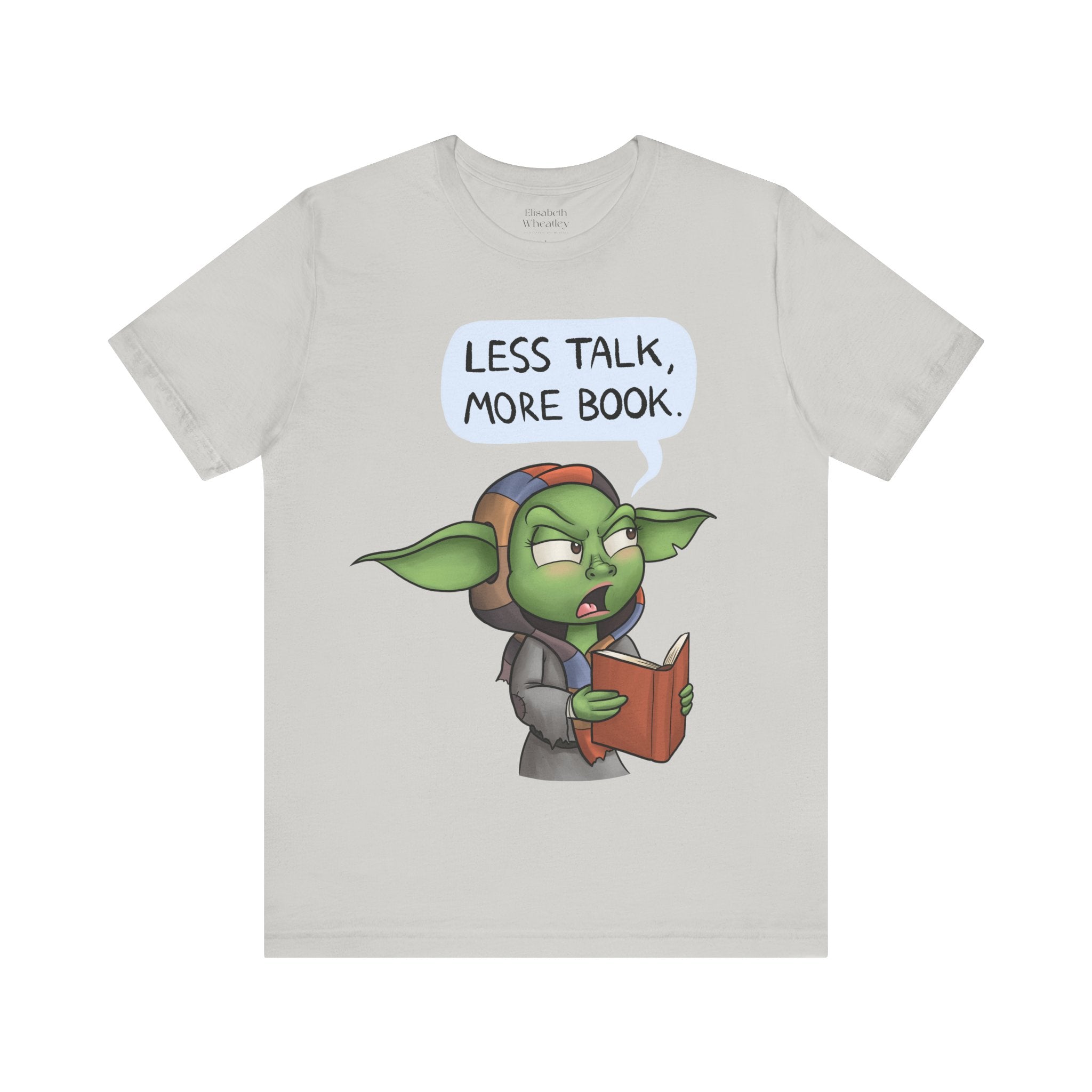 Less Talk, More Book Goblin® - Unisex Jersey Short Sleeve Tee ...